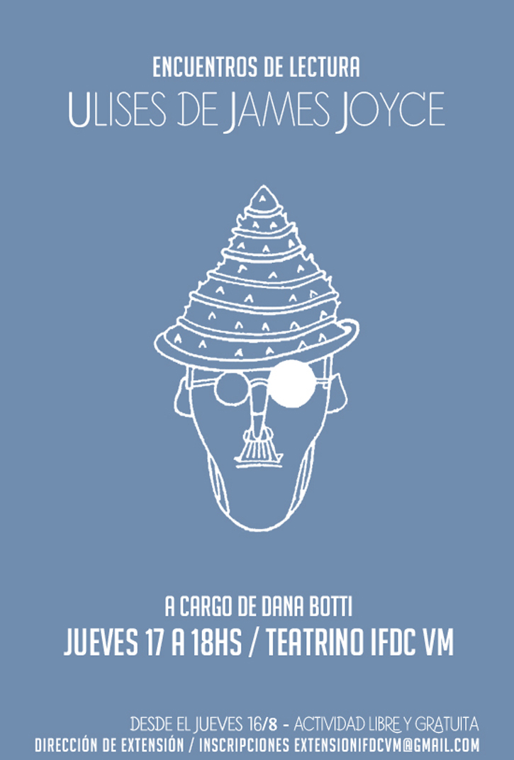 Encuentros de lectura – Ulises de James Joyce – IFDC -Villa Mercedes, San Luis. República Argentina