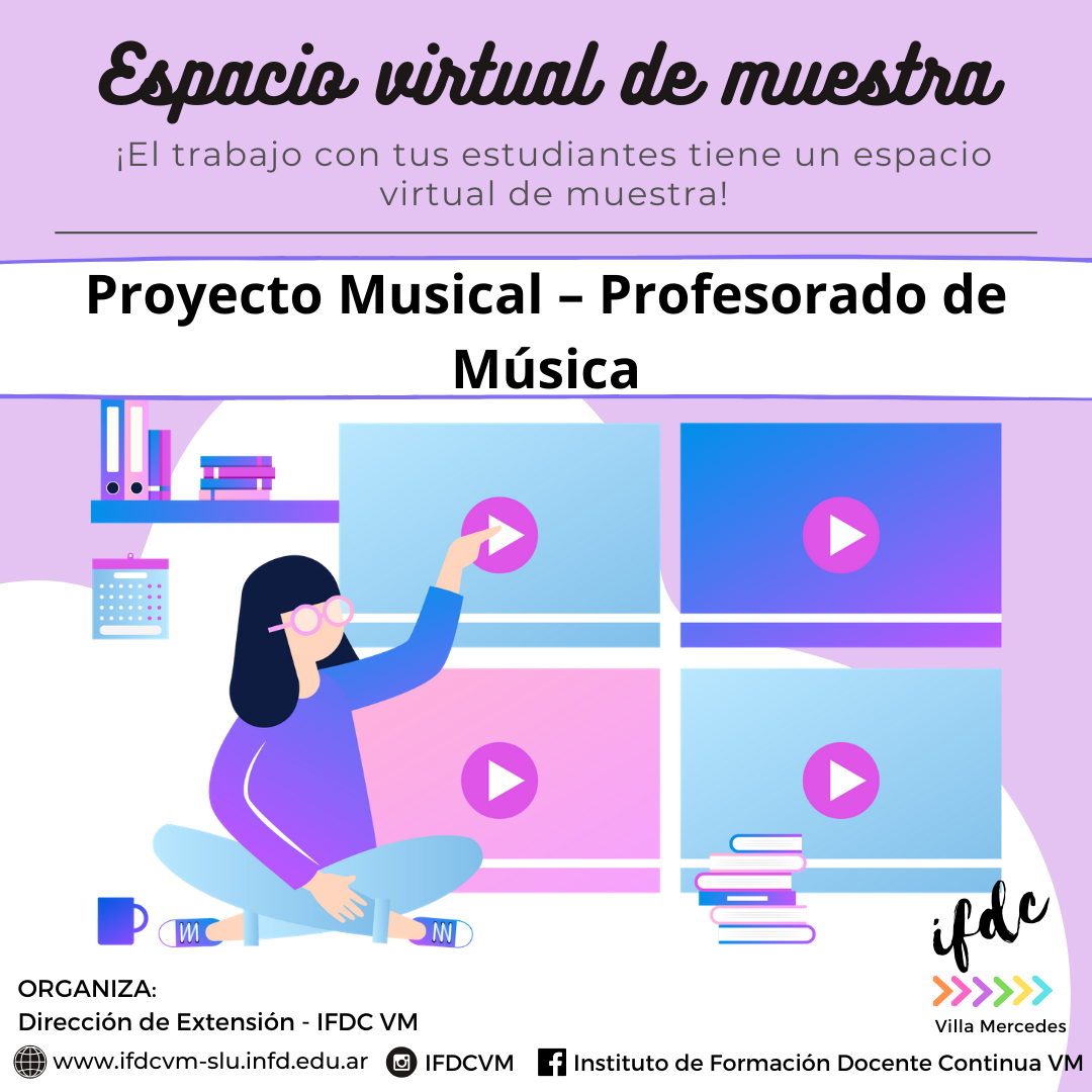 Espacio virtual de muestra: Proyecto Musical – Profesorado de Música ...
